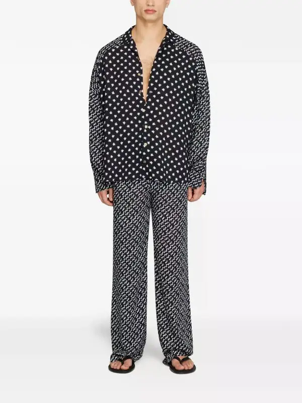 DONDE ESTEBAN Printed Trousers