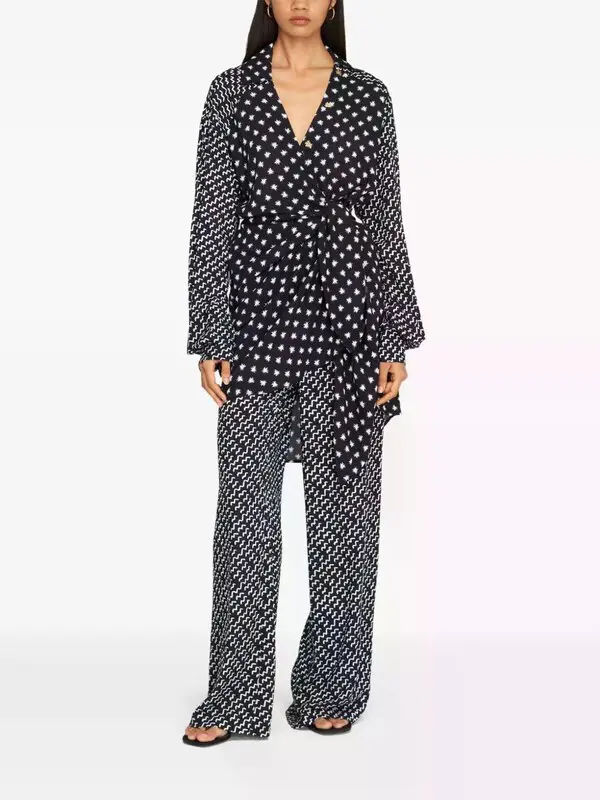 DONDE ESTEBAN Printed Trousers