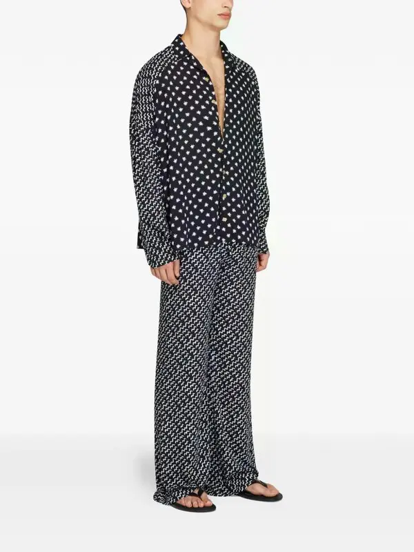 DONDE ESTEBAN Printed Trousers