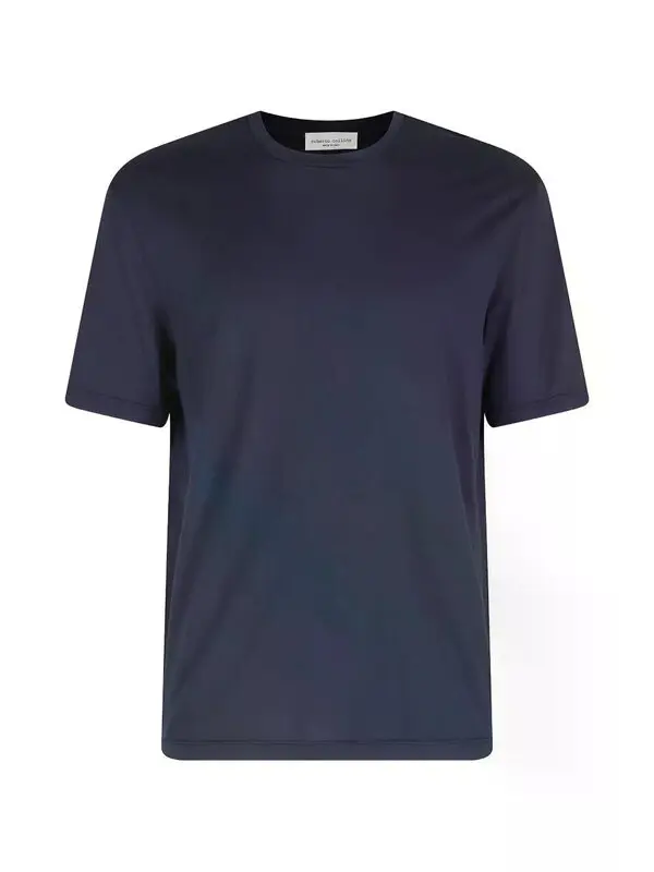 ROBERTO COLLINA Crewneck T-shirt - Blue