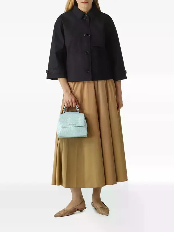 Orciani Xs Sveva Cocco Glow Tote Bag