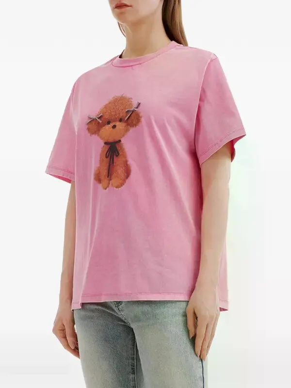 B+AB Graphic-print T-shirt - Pink