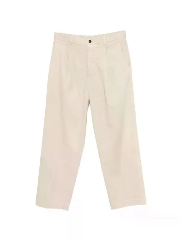 NINE:INTHE:MORNING Philip Pleated Trousers - Neutrals