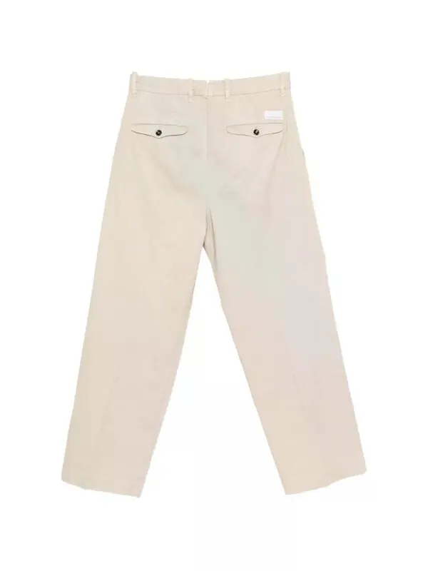 NINE:INTHE:MORNING Philip Pleated Trousers - Neutrals