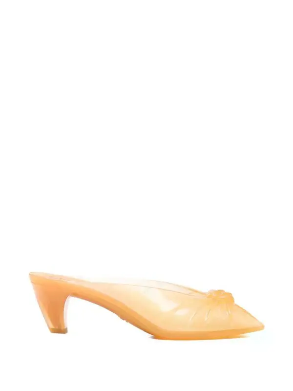 Chloé Knotted Mules - White