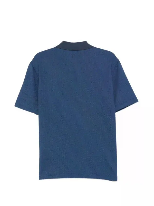 Paul Smith Knitted Button Shirt - Blue