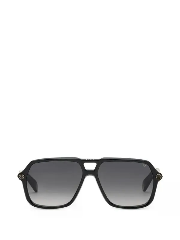 Philipp Plein Plein Hexagon Stud Sunglasses - Black