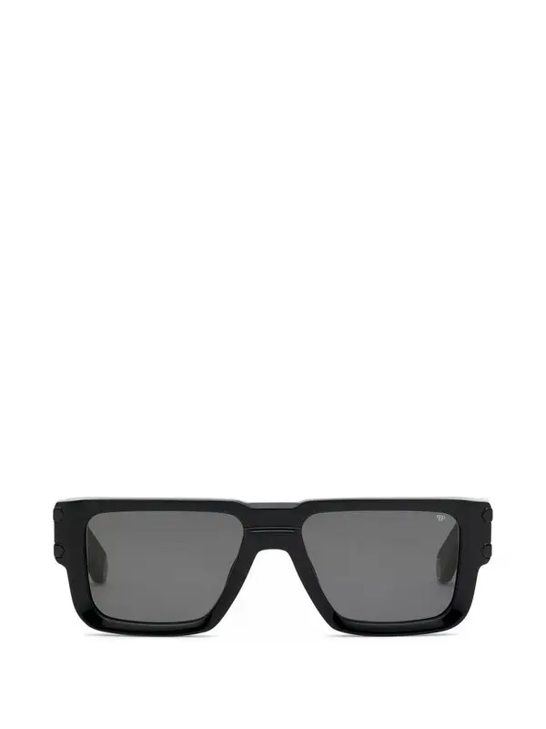 Philipp Plein Rectangular-frame Sunglasses - Black