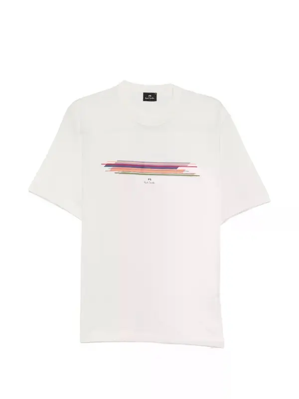 Paul Smith Graphic T-shirt - Neutrals