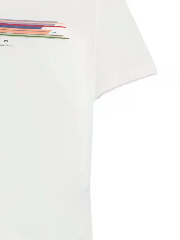Paul Smith Graphic T-shirt - Neutrals