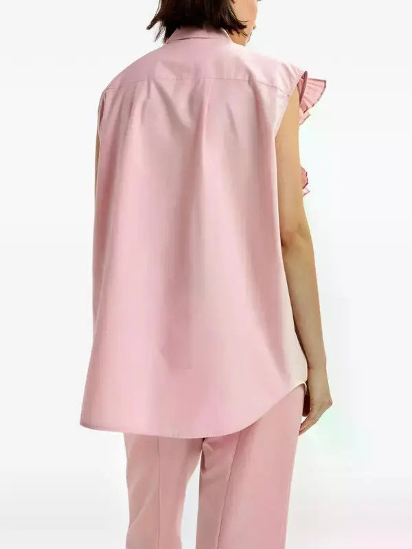 Essentiel Antwerp Jeandarlene Ruffled Shirt - Pink