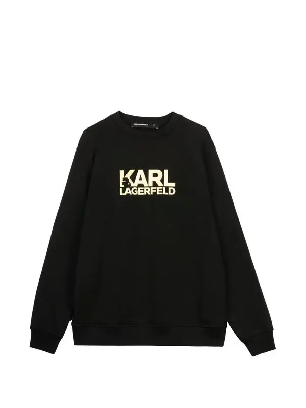 Karl Lagerfeld Logo-print Sweatshirt - Black