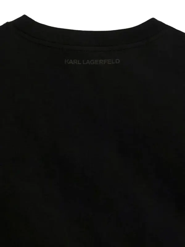 Karl Lagerfeld Logo-print Sweatshirt - Black