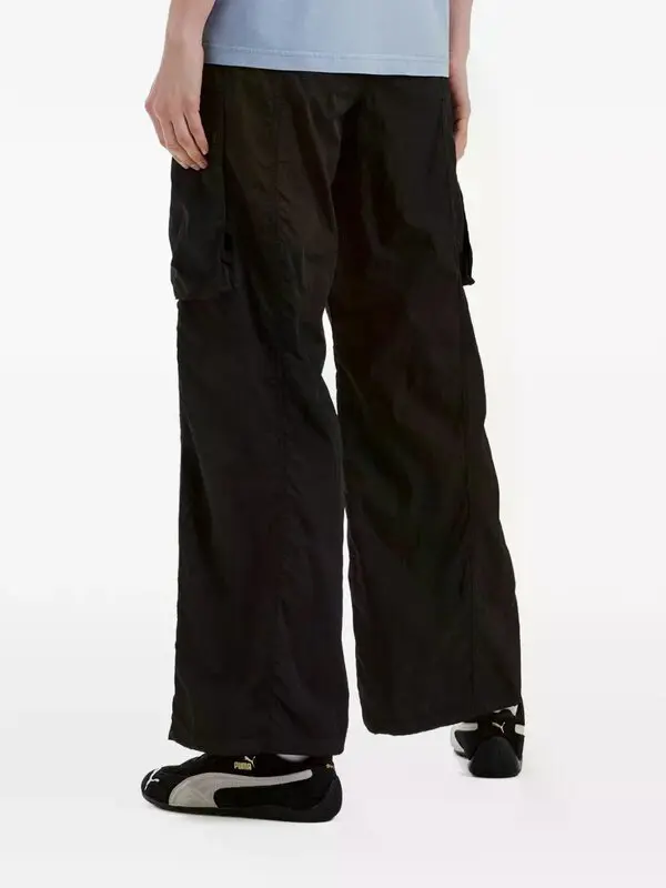 CHOCOOLATE Logo-patch Cargo Pants - Black