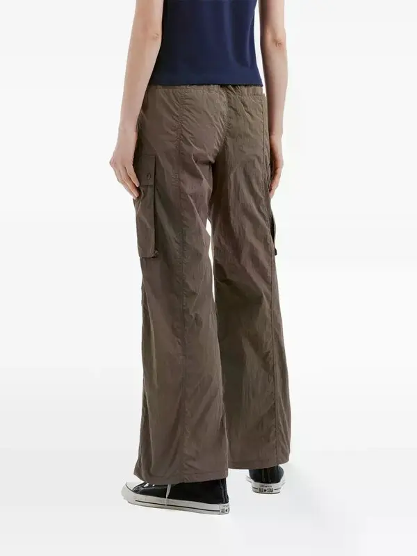 CHOCOOLATE Elasticated Cargo Trousers - Brown