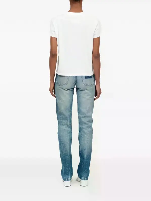 MAISON MARGIELA Signature Cotton Jersey T-shirt - White