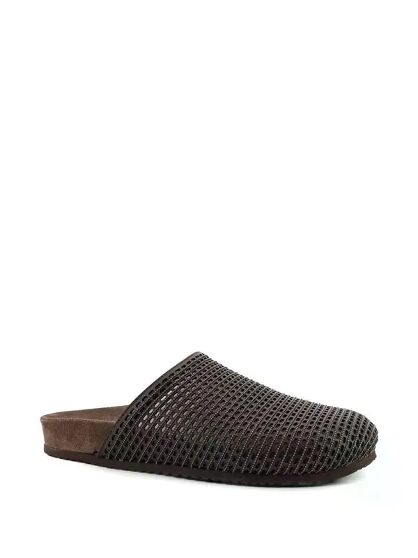 Brunello Cucinelli Perforated Mules
