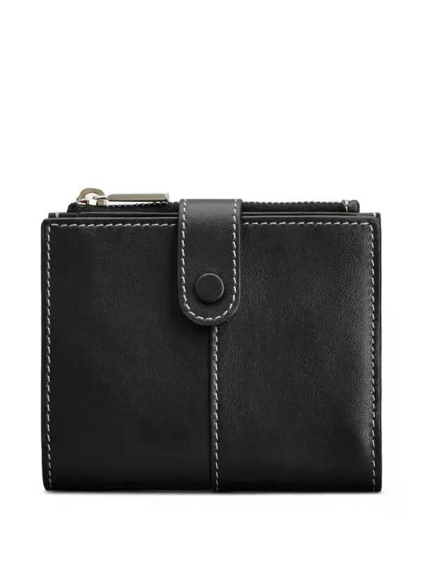 TOD'S Logo-patch Wallet - Black