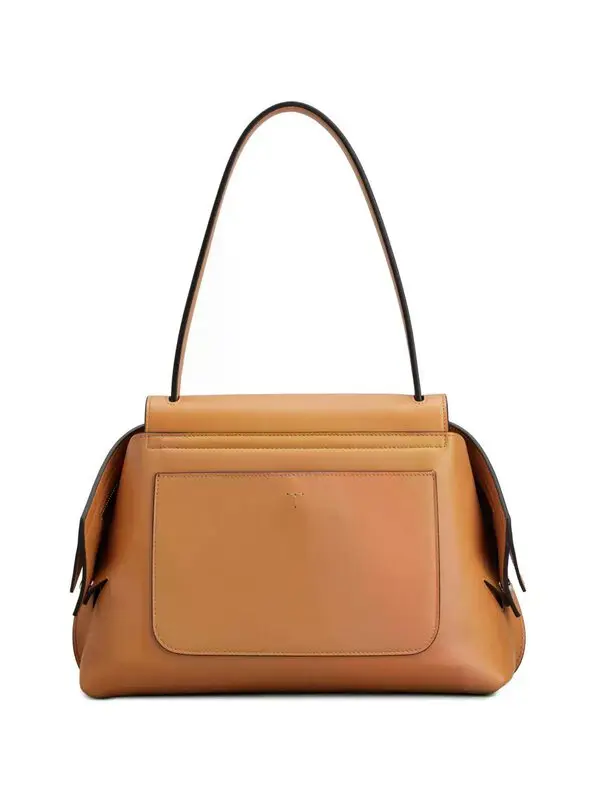 TOD'S Wave Layered Shoulder Bag - Brown