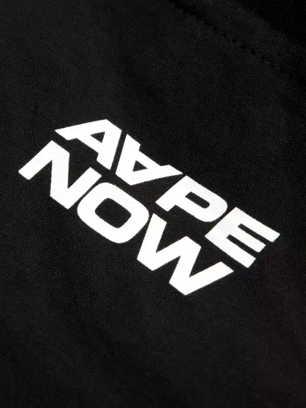 AAPE BY *A BATHING APE Long-sleeve T-shirt - Black