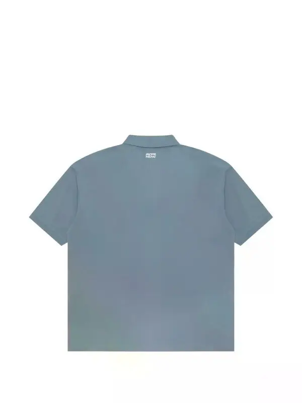 AAPE BY *A BATHING APE Aapenow Moonface Polo Shirt - Blue