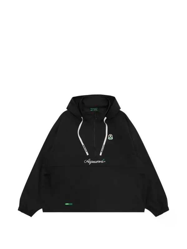 AAPE BY *A BATHING APE Logo Hooded Jacket