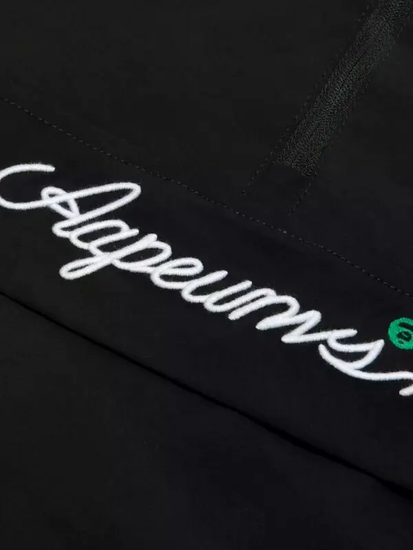 AAPE BY *A BATHING APE Logo Hooded Jacket