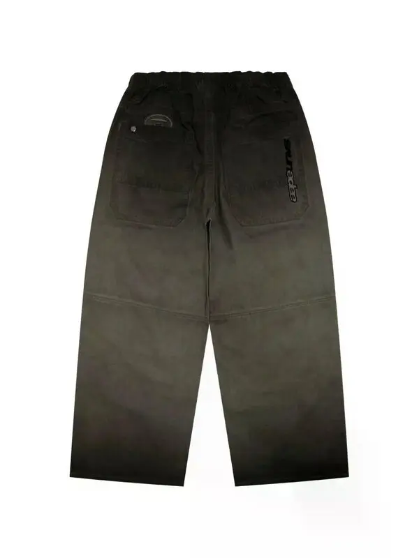 AAPE BY *A BATHING APE Logo Appliqué Wide-leg Trousers