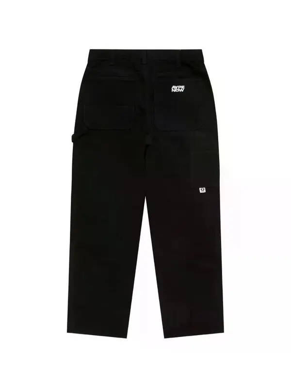 AAPE BY *A BATHING APE Logo-detail Wide-leg Trousers