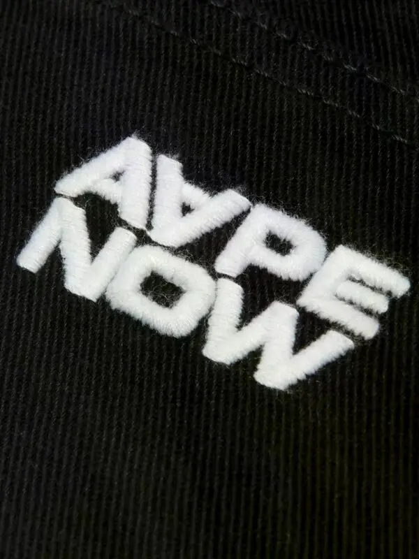 AAPE BY *A BATHING APE Logo-detail Wide-leg Trousers