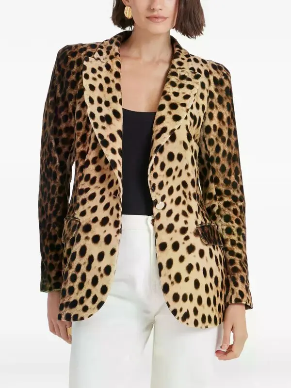 TEMPERLEY LONDON Nemera Leopard-print Blazer