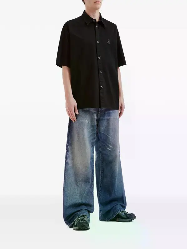 Izzue Teddy-embroidered Shirt