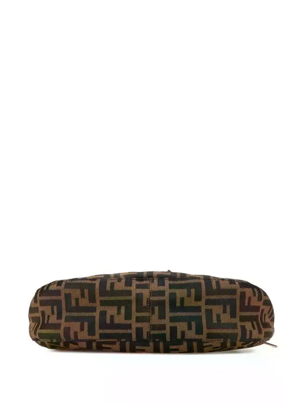 Fendi 2000-2010 Zucca Canvas Shoulder Bag