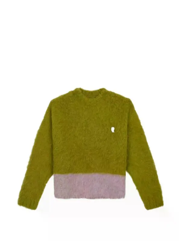 BRAIN DEAD Long-sleeve Sweater - Green