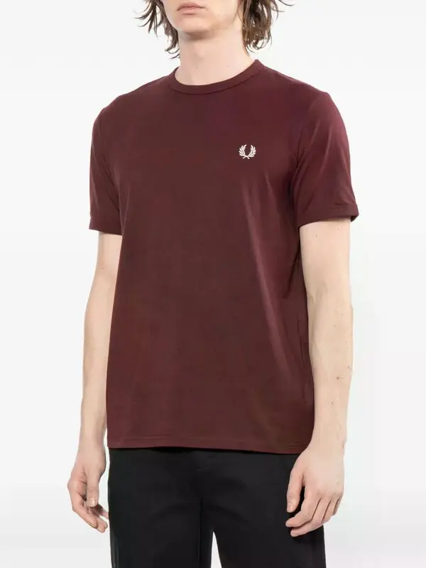 Fred Perry Logo T-shirt - Red