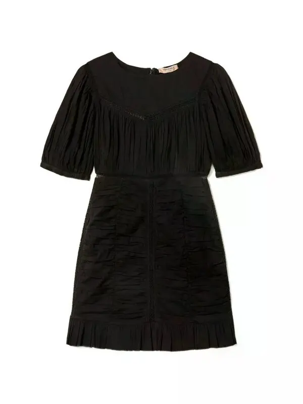 TWINSET Gathered Mini Dress