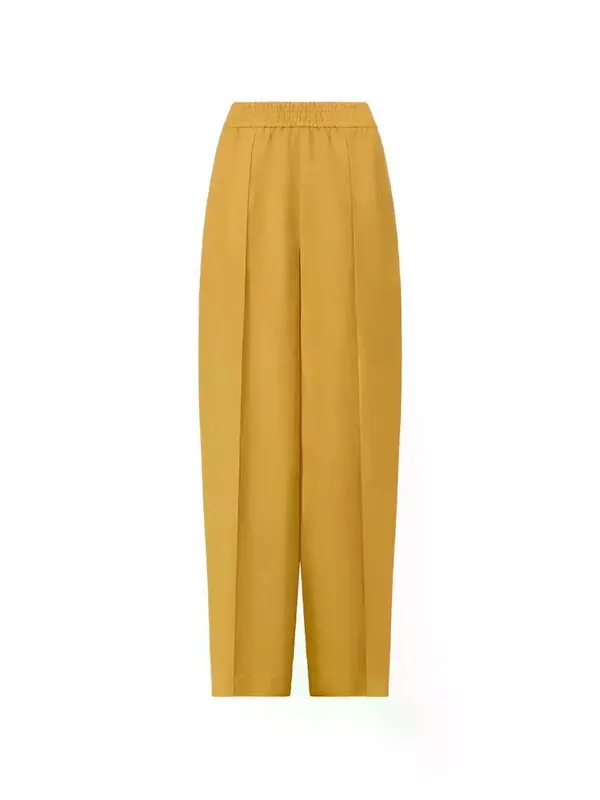 Fabiana Filippi Elasticated-waistband Pocket Trousers - Yellow