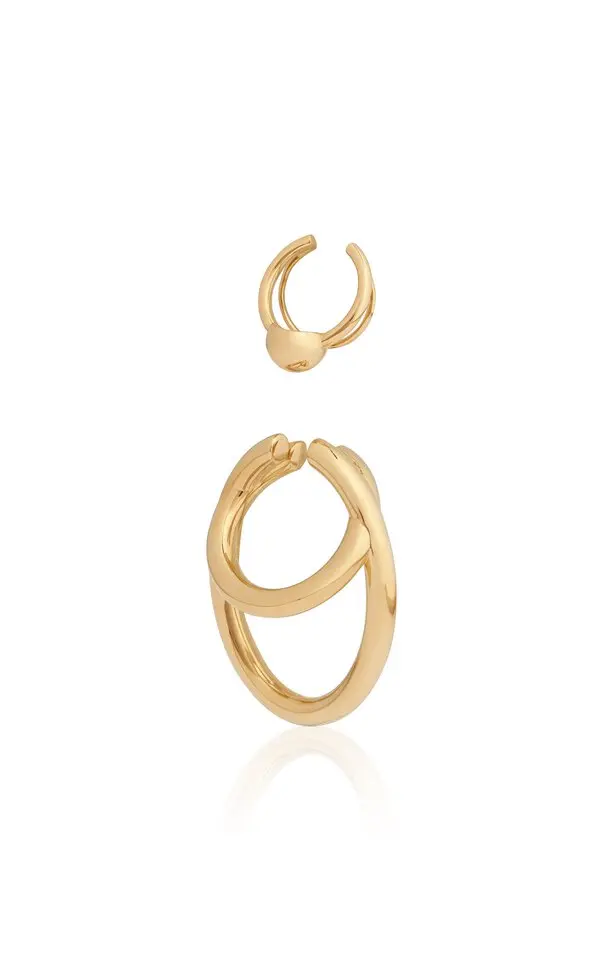 Rabanne Earcuff Croisee & Mini Earcuff Punk - Gold