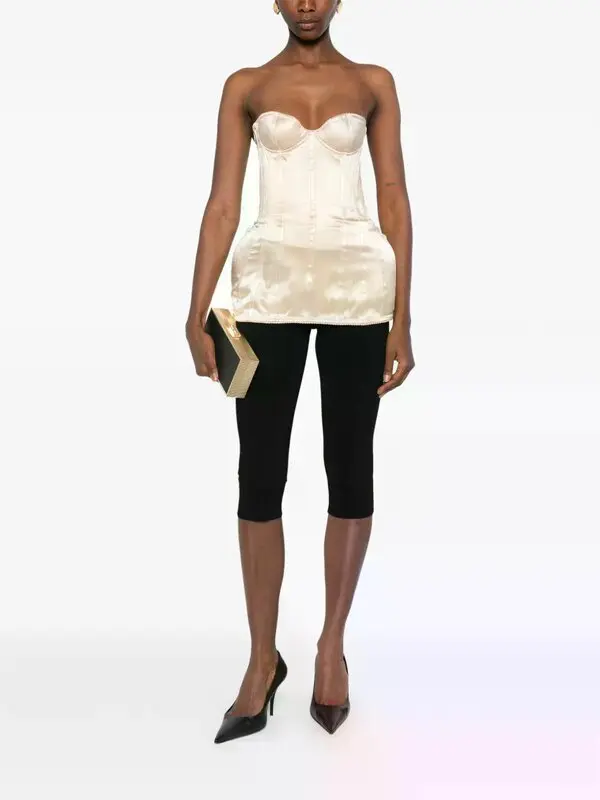 Magda Butrym Ribbed Capri-length Trousers