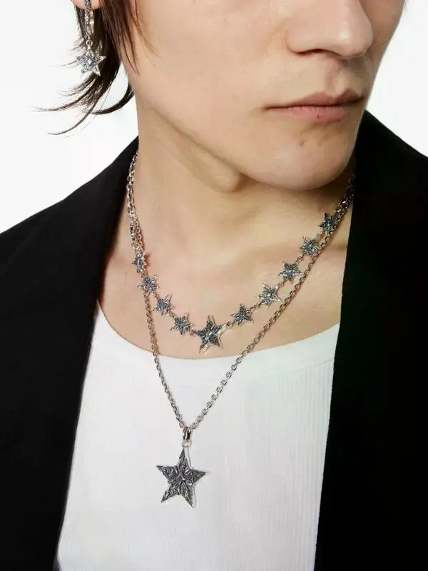 Emanuele Bicocchi Star Pendant Necklace
