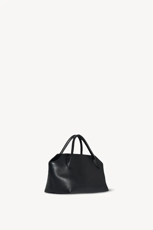 THE ROW Terrasse Bauletto Handbag - Black