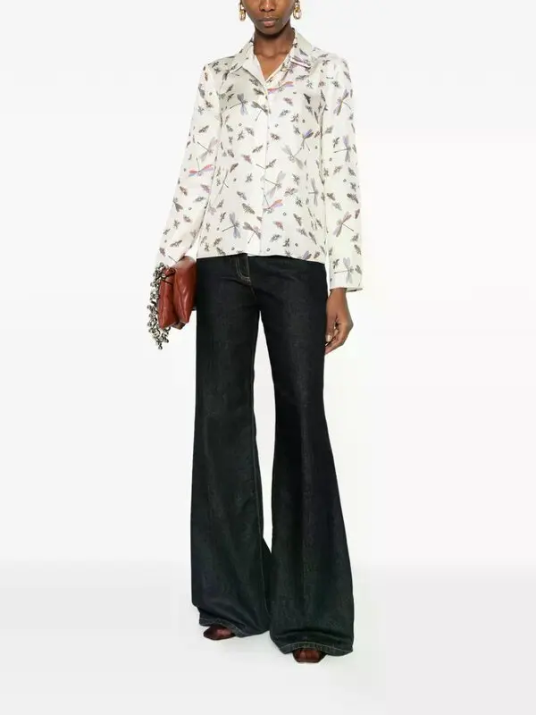 Gucci Dragonfly Print Shirt