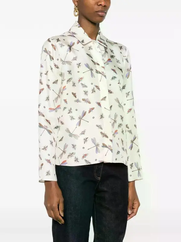 Gucci Dragonfly Print Shirt