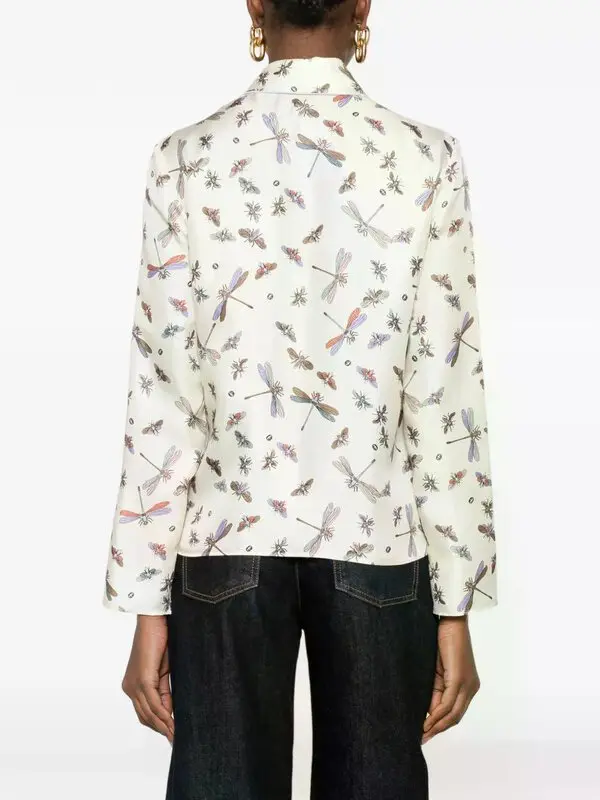 Gucci Dragonfly Print Shirt