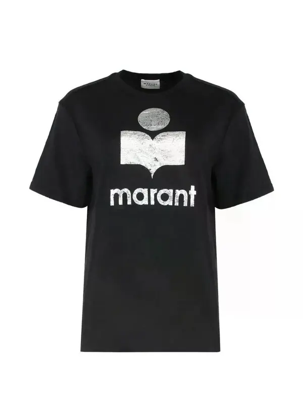 Isabel Marant Étoile Logo-print T-shirt - Black