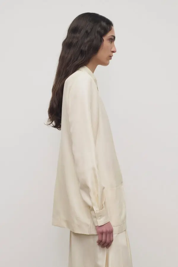THE ROW Lucetta Shirt - Vanilla