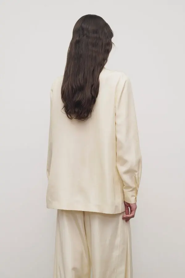 THE ROW Lucetta Shirt - Vanilla