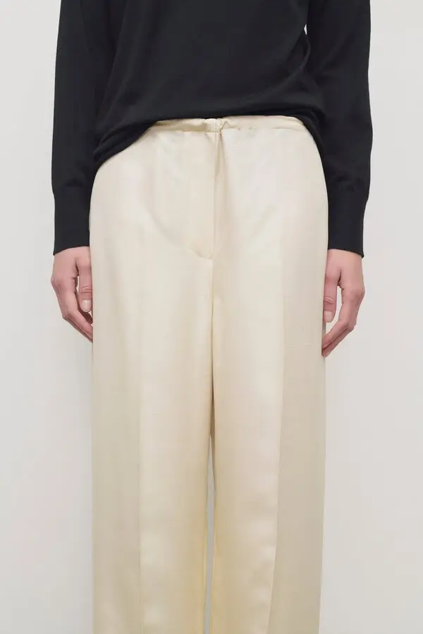 THE ROW Beta Pant - Vanilla