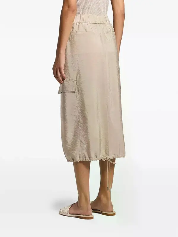 Peserico Side-pocket Midi Skirt