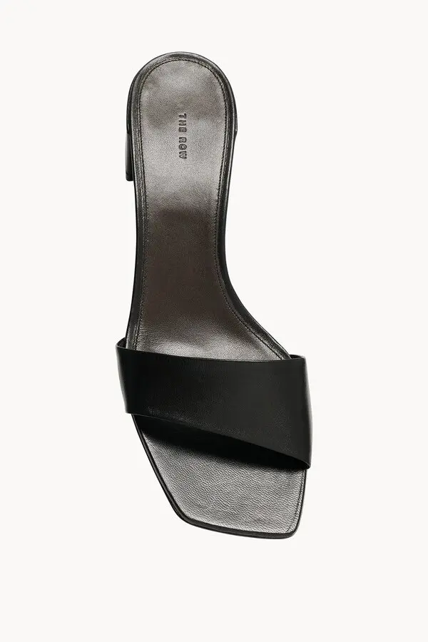 THE ROW Slides - Black